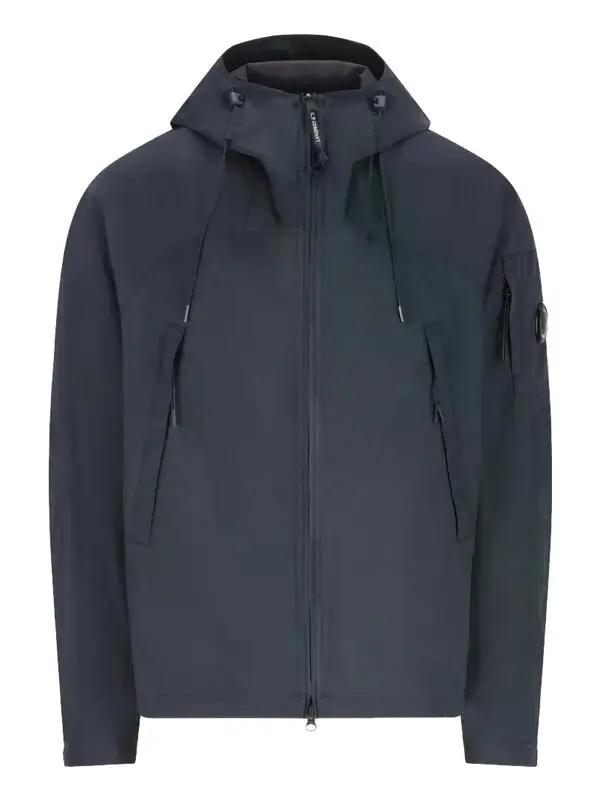 C.P. COMPANY Hooded Zip Jacket - Blue