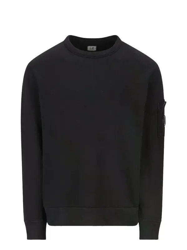 C.P. COMPANY Button-detail Sweatshirt - Black