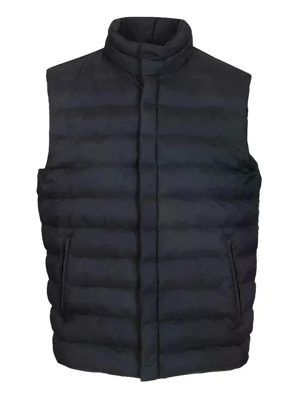 Herno Quilted Padded Gilet - Blue