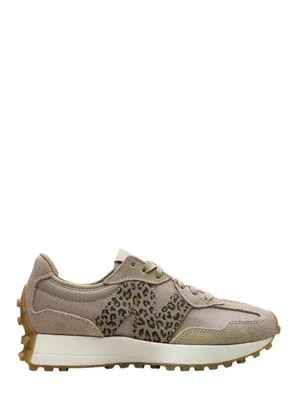 NEW BALANCE 327 Leopard-print Sneakers - Neutrals