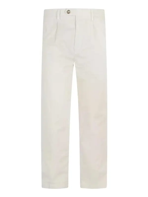 RE-HASH Front Pleat Trousers - Neutrals