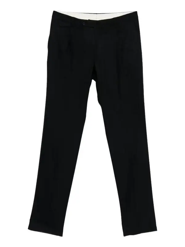 Tagliatore Pleated Trousers - Black