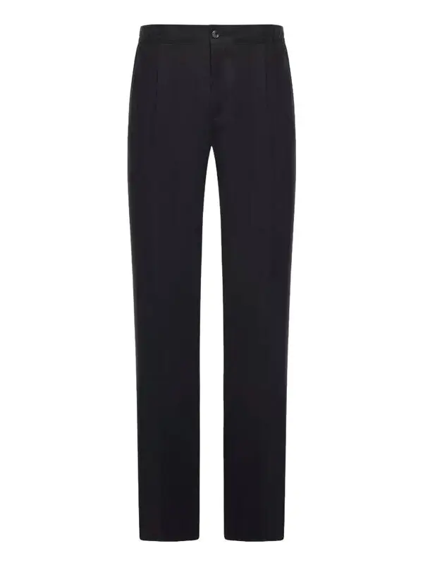Kiton Elasticated Trousers - Black