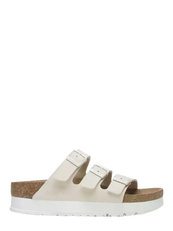 BIRKENSTOCK Florida Platform Flex Sandals - Neutrals