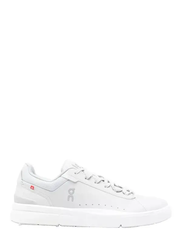 On The Roger Lace-up Sneakers - Grey