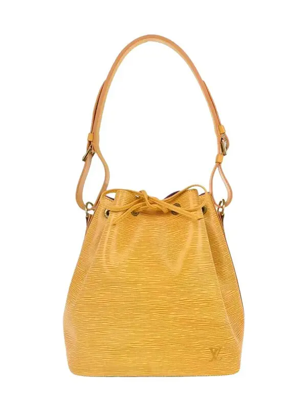 LOUIS VUITTON 1998 Epi Petit Noe Bucket Bag - Yellow