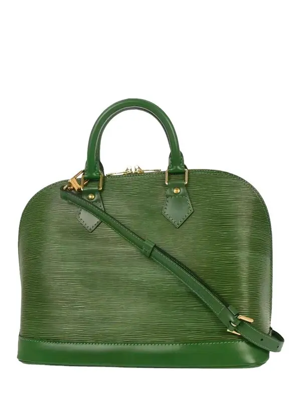 LOUIS VUITTON 1997 Epi Alma Textured Leather Tote - Green