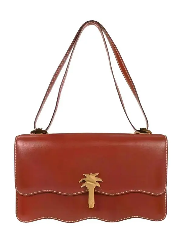 Hermès 1988 Palm Tree Shoulder Bag - Brown
