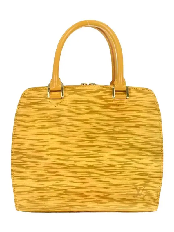 LOUIS VUITTON 2001 Epi Pont Neuf Leather Tote - Yellow