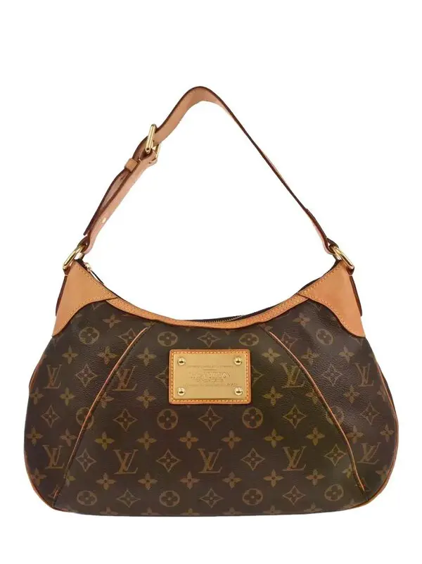 LOUIS VUITTON 2012 Thames Gm Monogram Shoulder Bag - Brown