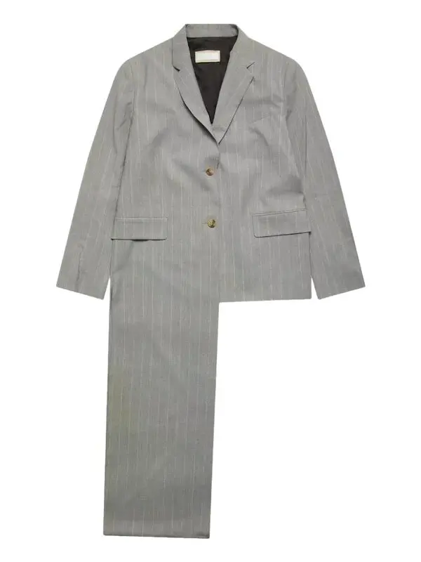 LITKOVSKA Pinstripe Blazer - Grey