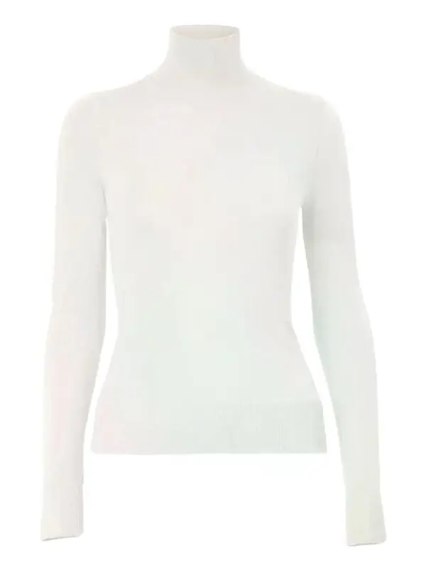 Carolina Herrera Turtleneck Sweater - White