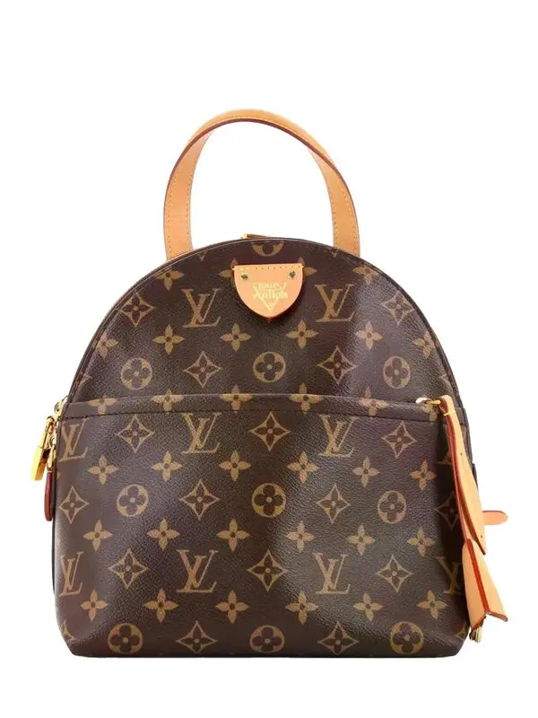 LOUIS VUITTON Moon Monogram Canvas Backpack - Brown