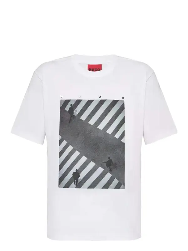 Hugo Graphic-print T-shirt - White