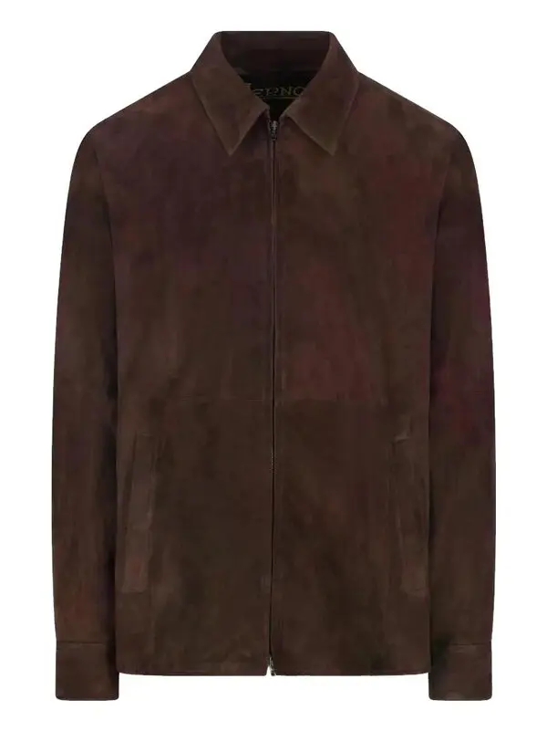 Herno Zip-up Jacket - Brown