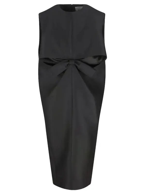 Balenciaga Cocoon Midi Dress - Black