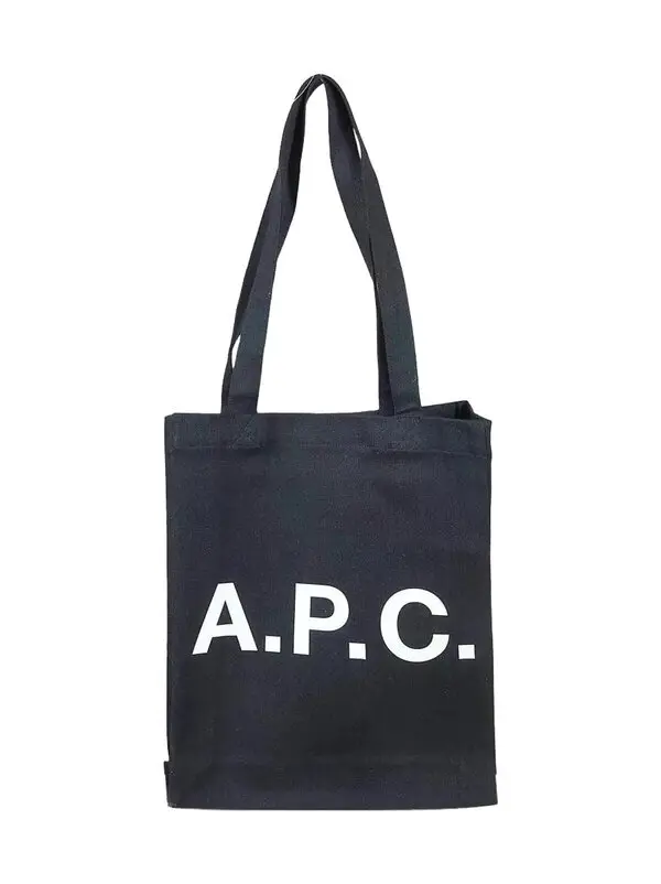 A.p.c. Logo Tote Bag - Black