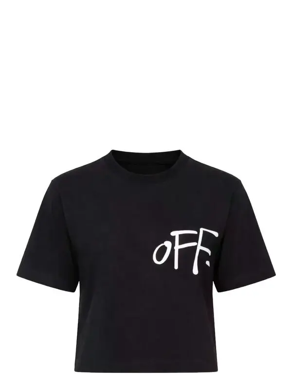 Off-White Printed T-shirt - Black