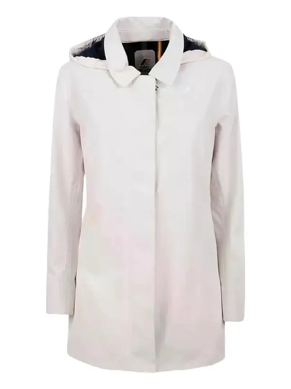 K-WAY Hooded Coat - Neutrals