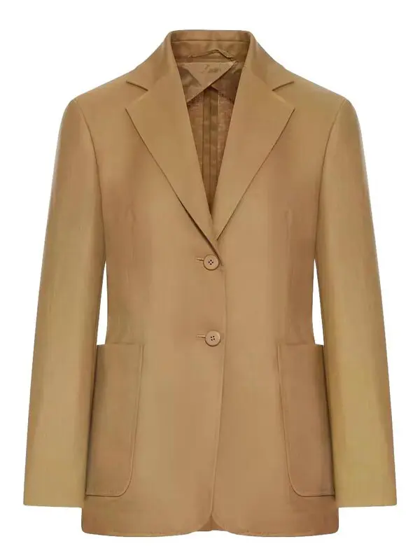Max Mara Buttoned Pocket Blazer - Neutrals