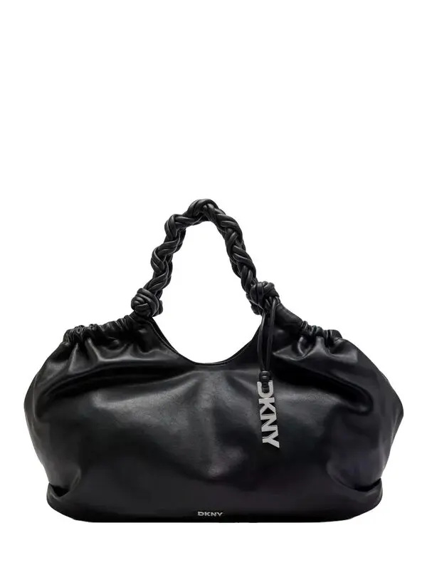 Dkny Pia Knotted Handle Tote Bag - Black