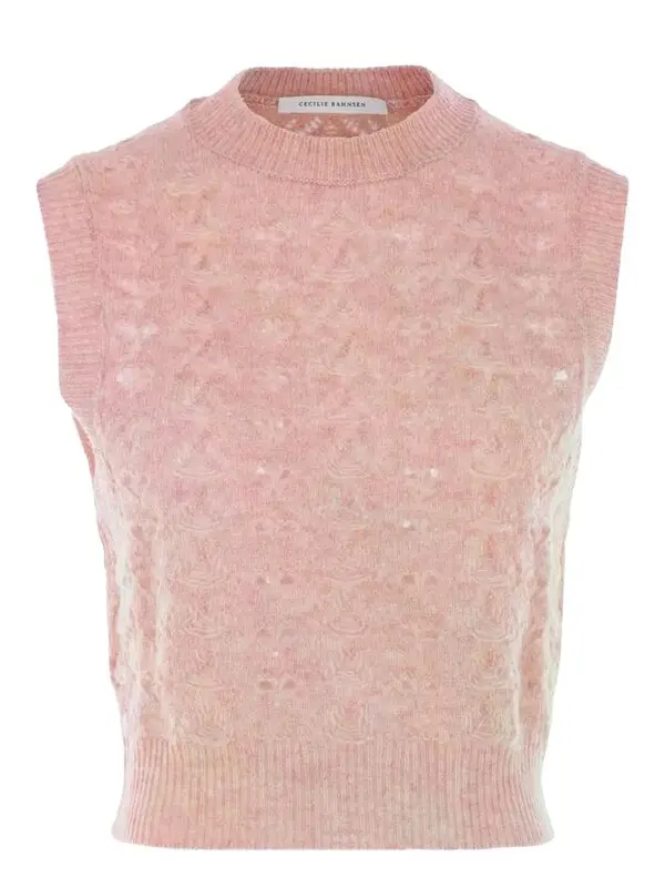 Cecilie Bahnsen Brisa Vest - Pink