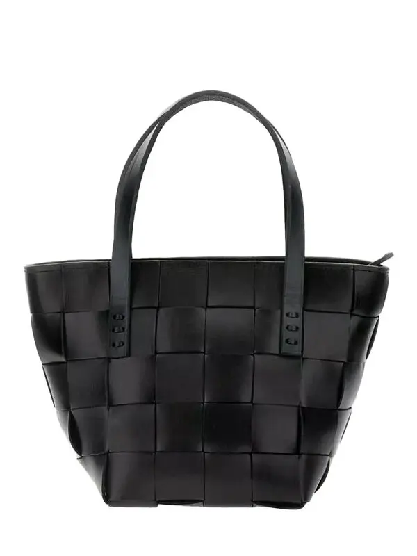 Dragon Diffusion Japan Cross-woven Tote Bag - Black