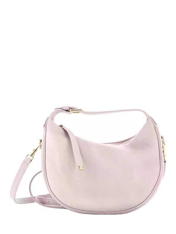 Celine Lulu Bag Leather Teen Hobo Bag - Pink