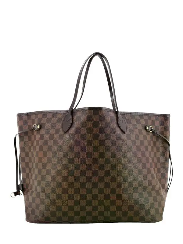 LOUIS VUITTON Neverfull Damier Gm Tote Bag - Brown