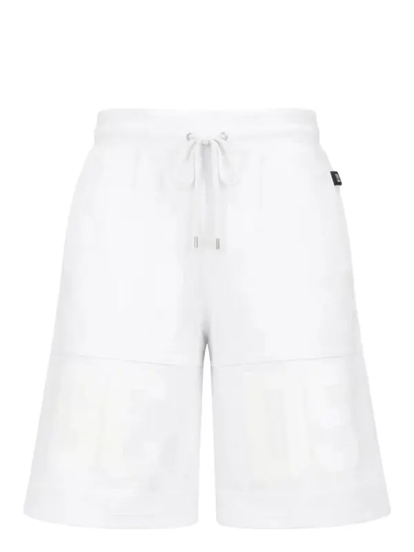 Gcds Logo Band Shorts - White