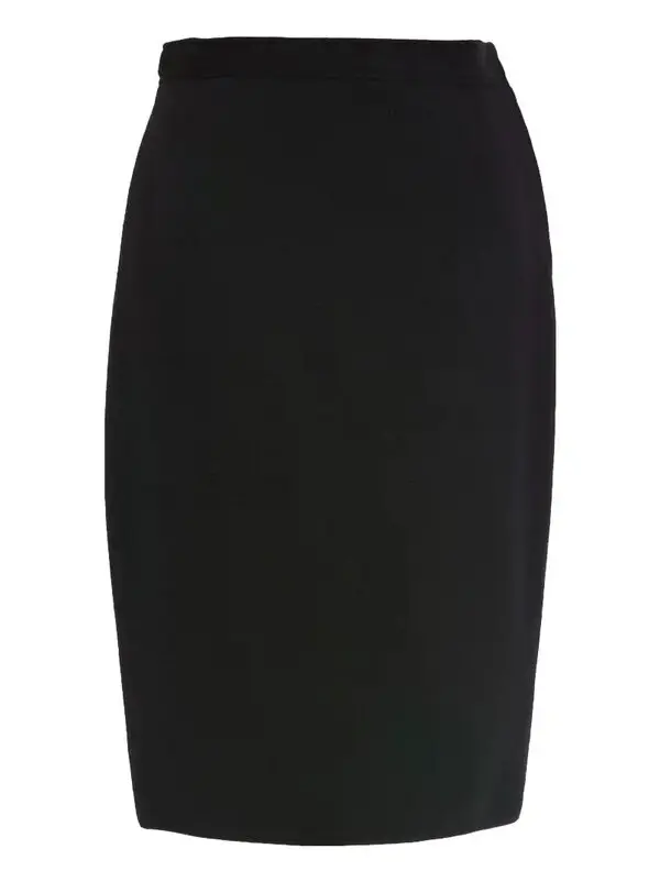 Versace Pencil Mini Skirt - Black