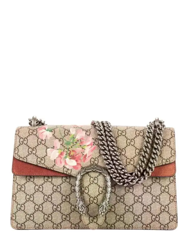 Gucci Small Blooms Dionysus Shoulder Bag - Neutrals