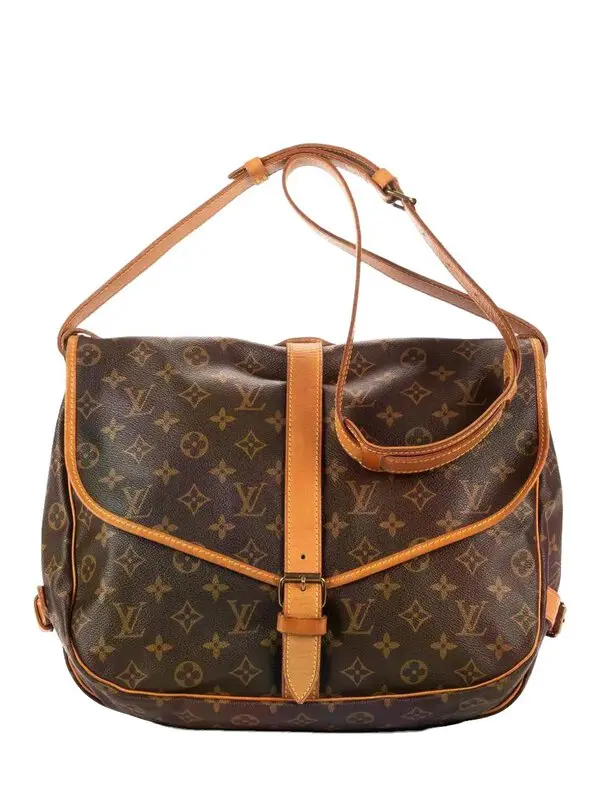 LOUIS VUITTON Saumur 35 Shoulder Bag - Brown