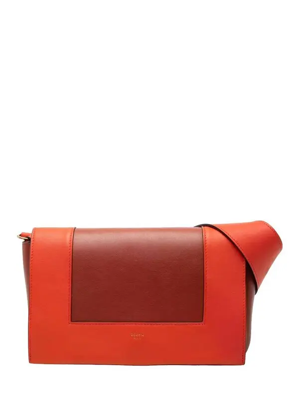 Celine 2018 Medium Frame Shoulder Bag - Red
