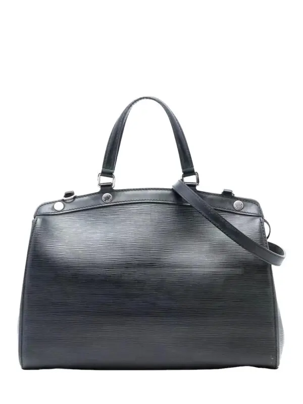 LOUIS VUITTON 2013 Epi Brea Mm Satchel - Black