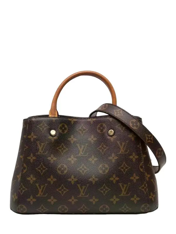 LOUIS VUITTON 2013 Montaigne Bb Satchel - Brown