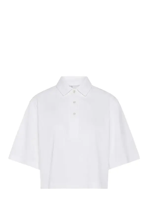 Seventy Cotton Polo Shirt - White