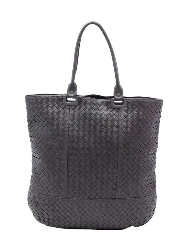 Bottega Veneta Nappa Intrecciato Tote Bag - Purple