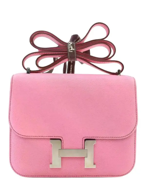 Hermès 2021 Mini Constance Iii 18 Crossbody Bag - Pink