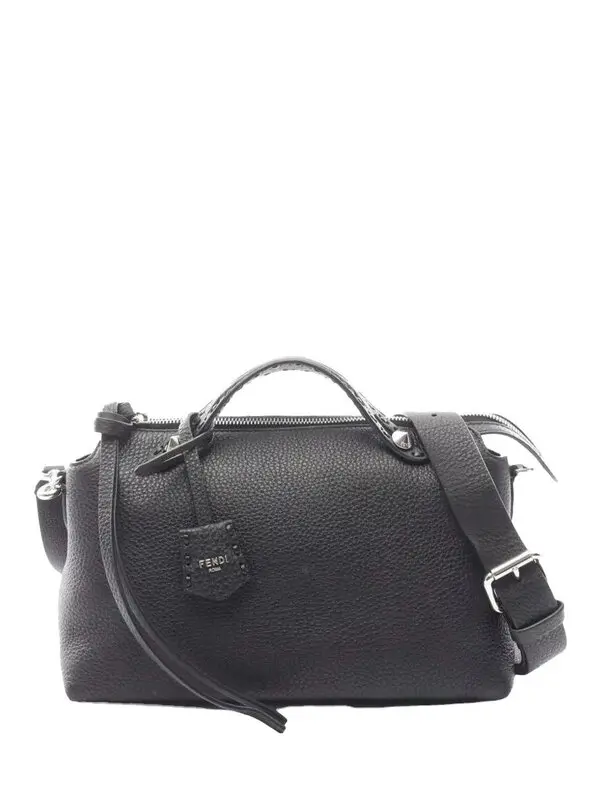 Fendi 2010-2025 Medium Leather The Way Soft Satchel - Black