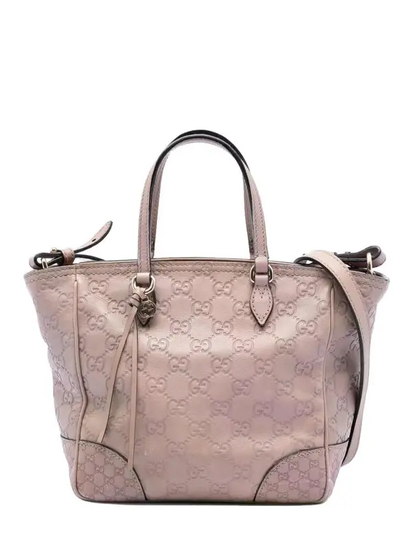 Gucci Small Sima Bree Satchel - Pink
