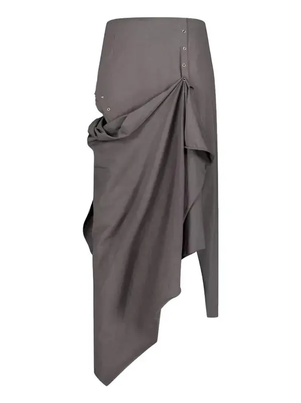 SRVC STUDIO Asymmetrical Skirt - Grey