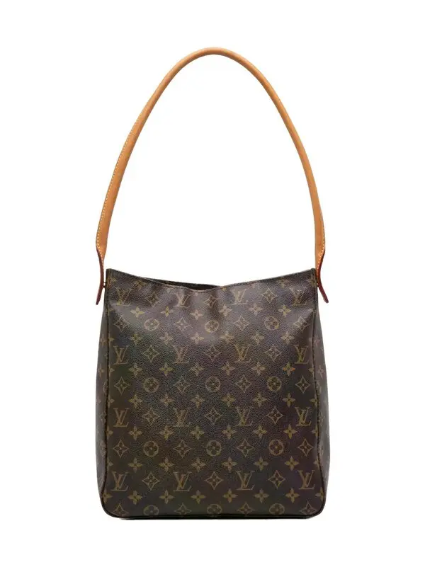 LOUIS VUITTON 1999 Monogram Looping Gm Shoulder Bag - Brown