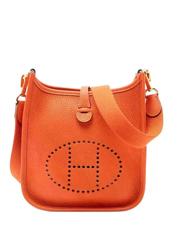 Hermès 2021 Evelyne Tpm 16 Crossbody Bag - Orange