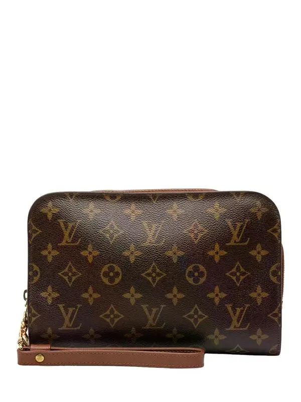 LOUIS VUITTON 2006 Monogram Orsay Clutch - Brown