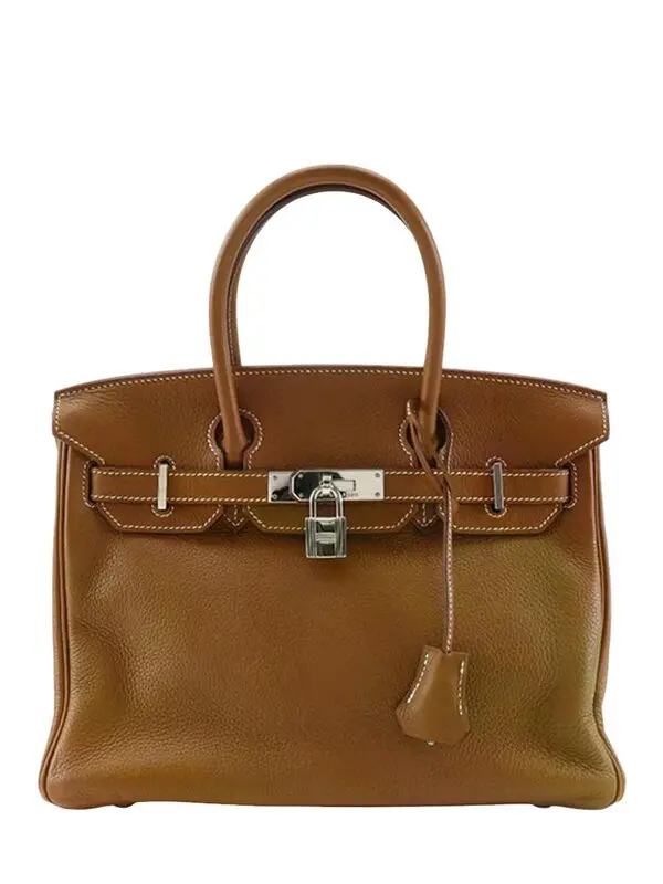 Hermès 2008 Togo Birkin 30 Handbag - Brown