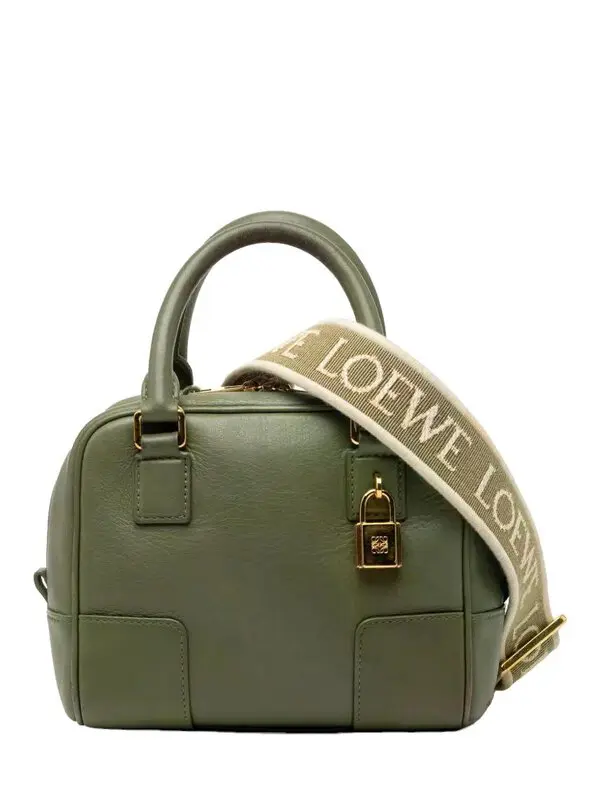 Loewe Amazona 16 Square Bag - Green