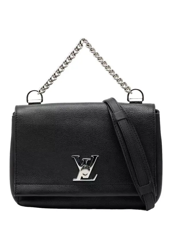 LOUIS VUITTON 2017 Lockme Ii Bb Satchel - Black