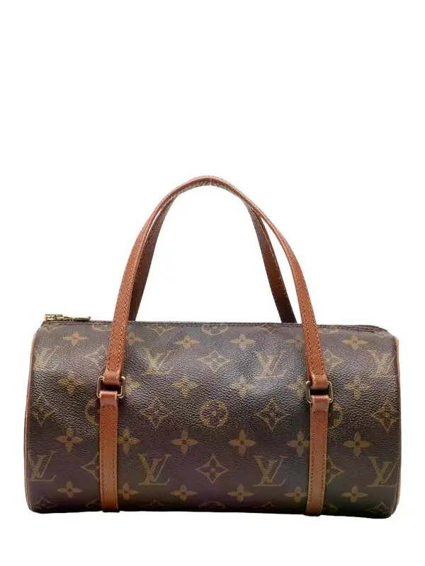 LOUIS VUITTON 1995 Monogram Papillon 26 Handbag - Brown