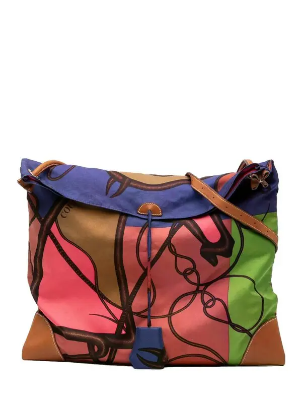 Hermès 2013 Coup De Fouet Silky City 38 Crossbody Bag - Multicolour